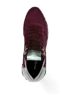 Philippe Model Tropez Haute Sneakers - Red
