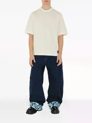 Burberry Ekd Logo-patch Cotton T-shirt