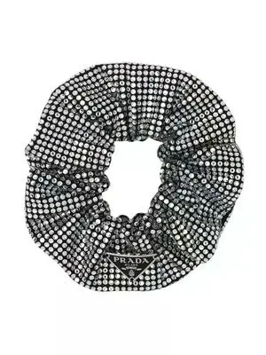Prada Satin Scrunchie - Black