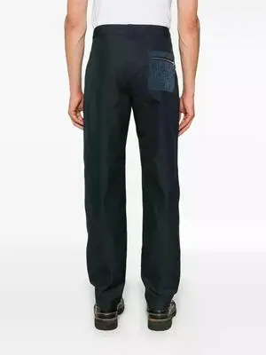 Fendi Mid-rise Tapered Trousers