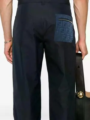 Fendi Mid-rise Tapered Trousers