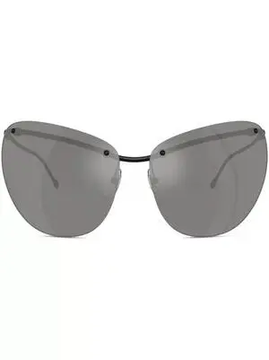 DIESEL® Wraparound-frame Sunglasses - Black