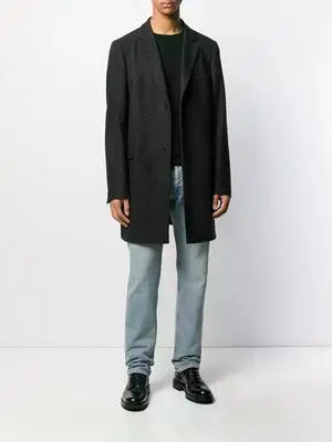 Theory Long Sleeve Knitted Jumper - Black