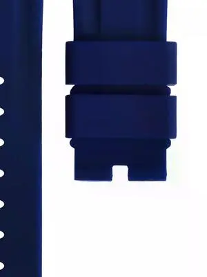 HORUS WATCH STRAPS Rubber Watch Strap With Punch-hole Detailing