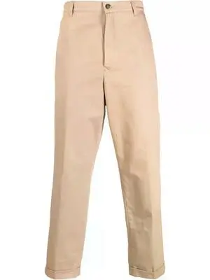 Kenzo Logo-patch Straight-leg Trousers