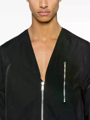 Rick Owens V-neck Zip Jacket