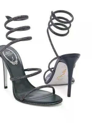 Rene Caovilla 105mm Cleo Embellished Sandals