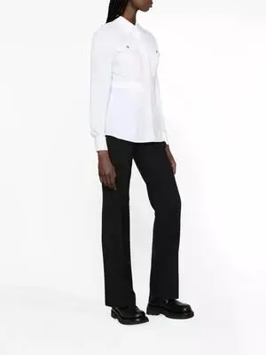 Alexander McQueen Box-pleat Cotton Shirt