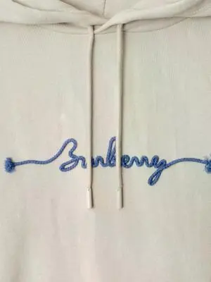 Burberry Knot Logo Cotton Hoodie