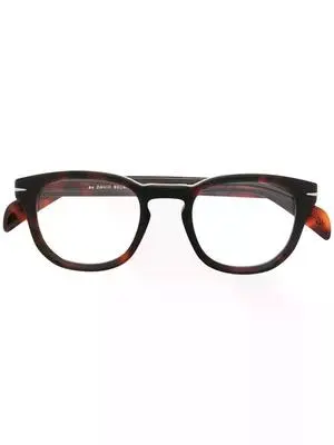 DB EYEWEAR BY DAVID BECKHAM Tortoiseshell-frame Glasses