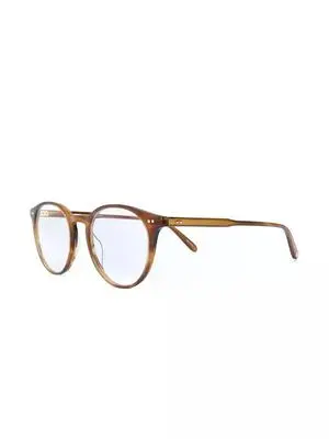 Garrett Leight Clune Round-frame Tortoiseshell Glasses - Brown
