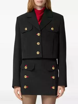 Versace Uniform Cropped Jacket