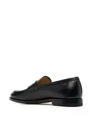 SCAROSSO Stefano Leather Loafers - Black