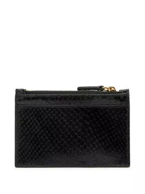 Roberto Cavalli Leather Card Holder