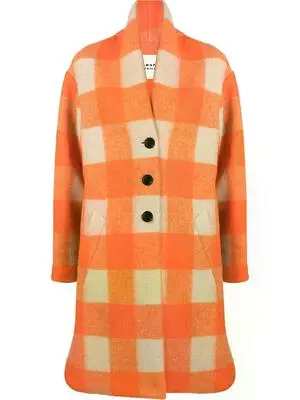 MARANT ETOILE Gabriel Checked Coat