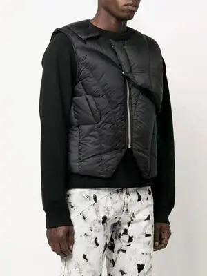HELIOT EMIL Logo-print Padded Gilet
