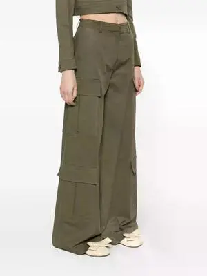 Moschino Wide-leg Cargo Trousers