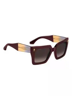 Etro Striped Sunglasses - Red