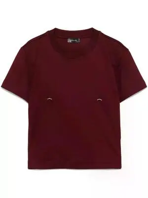 MUGLER Piercing-detail T-shirt
