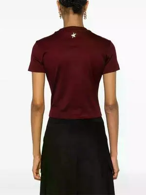MUGLER Piercing-detail T-shirt