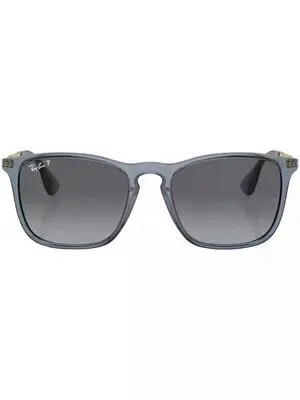 Ray-ban Chris Square-frame Sunglasses - Blue