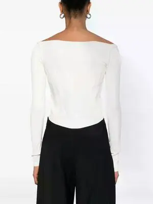 MUGLER Boning-detail Sweater