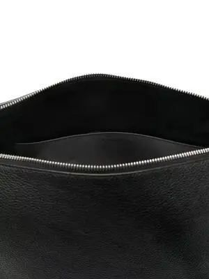 JW Anderson Small Corner Leather Shoulder Bag - Black