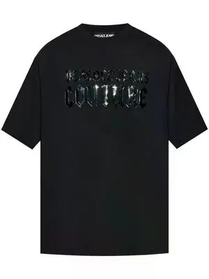 Versace Logo-patch T-shirt