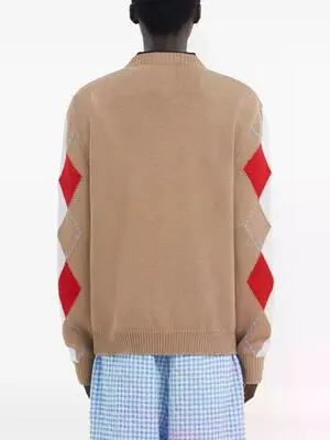 Marni Argyle Intarsia-knit Jumper