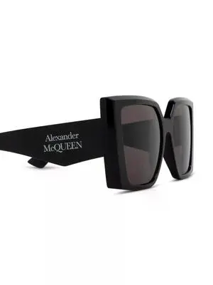 Alexander McQueen Oversized Frame Sunglasses