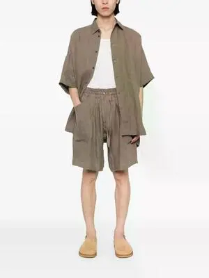 JAN JAN VAN ESSCHE Drawstring Waist Short