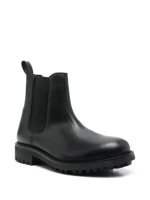 Calvin Klein Leather Chelsea Boots
