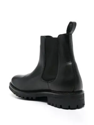 Calvin Klein Leather Chelsea Boots