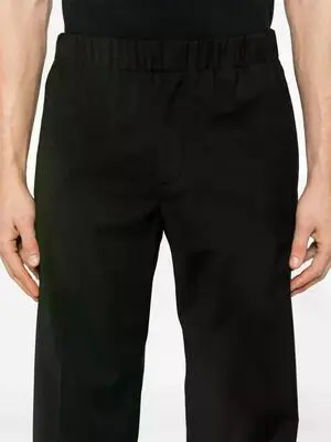 Sandro Wide-leg Wool Blend Trousers