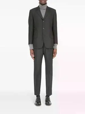 MAISON MARGIELA Single-breasted Wool Blazer - Black