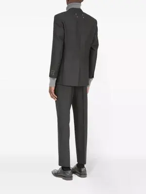 MAISON MARGIELA Single-breasted Wool Blazer - Black