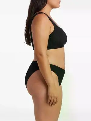 Hunza G Xandra Crinkled Bikini - Black