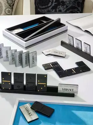 Versace Logo-print Domino Game