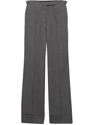 Prada Belted Tailored Trousers