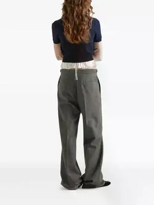 Prada Belted Tailored Trousers