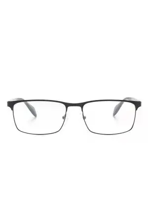 Emporio Armani Rectangle-frame Glasses - Black
