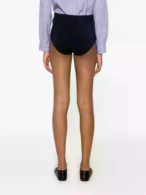 P.a.r.o.s.h Loos High-waisted Knitted Shorts