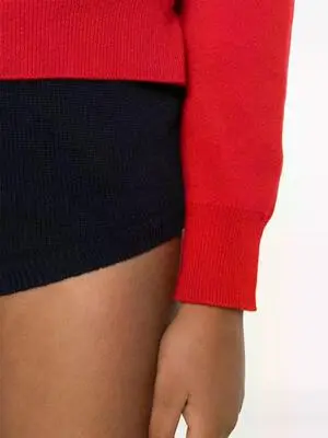 P.a.r.o.s.h Loos High-waisted Knitted Shorts