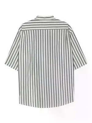 Acne Studios Logo-embroidered Striped Shirt