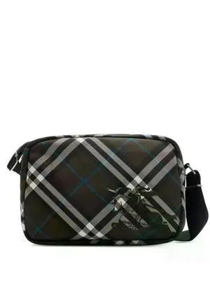 Burberry Checked Messenger Bag