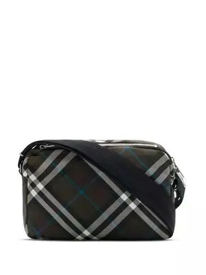Burberry Checked Messenger Bag