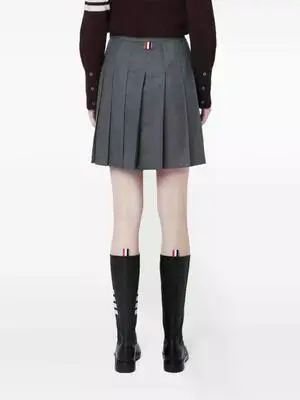 Thom Browne Pleated High-low Skirt