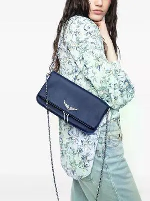Zadig&Voltaire Rock Clutch - Blue