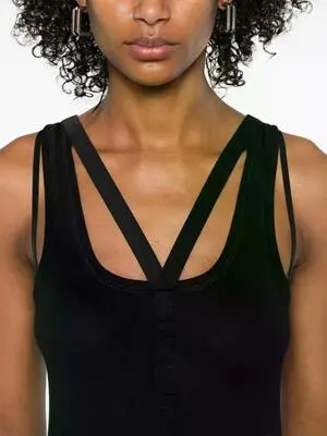 Helmut Lang Strap Racer Tank Top