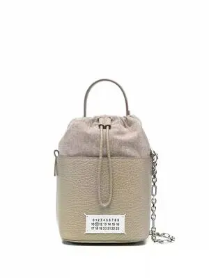 MAISON MARGIELA 5ac Bucket Bag - Neutrals
